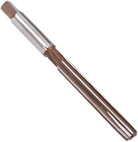 sourcing map Hand Reamer 26mm Alloy Tool Steel H8 8 Straight Flutes ...