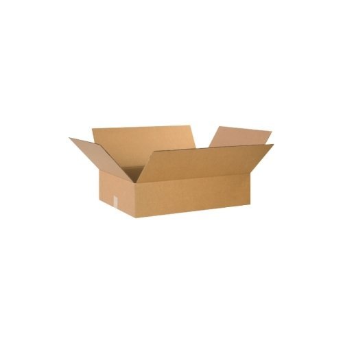 Box Partners Flat Corrugated Boxes, 24" x 18" x 6" - 20 each per Bundle ...