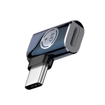 Amazon.com: cablecc Male to Female USB-C Type C 8P 27W Power 480Mbps Data Adapter Compatible ...