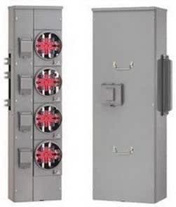 SCHNEIDER ELECTRIC EZM1400FS Metering Ezm Main Switch 400-Amp 1 Phase ...