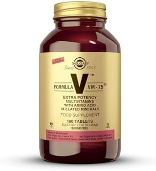 Amazon.com: Solgar Formula VM-75, 180 Tablets - Multivitamin with ...