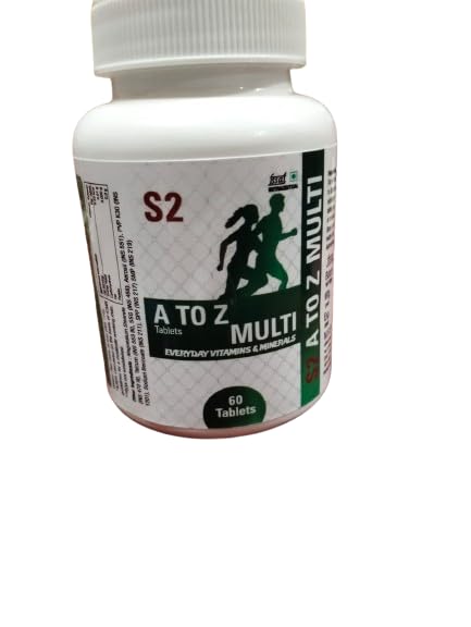 S2 A to Z Multi vitamins tablets for immmunity booster (1) : Amazon.in ...