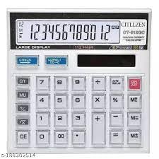 CT-512P 12-Digit Basic Calculator by CLTLLZEN : Amazon.in: Office Products