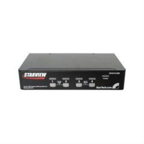 StarTech.com SV431USB 4 Port Professional VGA USB KVM Switch with Hub ...