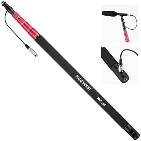 NEEWER NW-088 Handheld Microphone Arm Rod for Movies, Aluminum ...