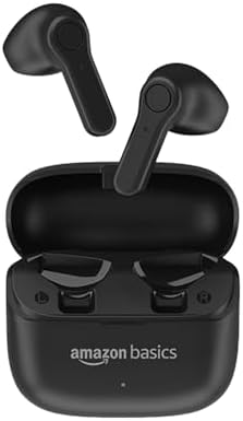 amazon basics Truly Wireless in Ear Earbuds with ENC Quad Mic, IPX5 ...