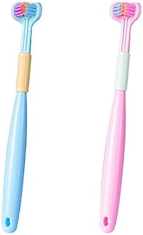 Amazon.com : XEYOW Three-Sided Soft Hair Tooth Toothbrush,3 Sided ...