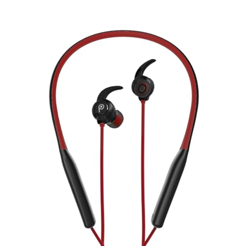 Probuds Wave 921 (Red) Dual-Tone Noise Cancellation Bluetooth Neckband ...
