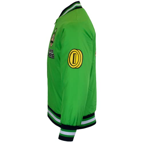 Nintendo Super Mario Bomber Jacket for Boys, Mario and Luigi Bomber ...