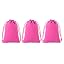 KONMAY 10pcs Big Size Velvet Drawstring Bags, 20.0x25.0cm Purple ...