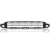 Amazon.com: CROSSDESIGN NEW Black Front Lower Bumper Grille Compatible ...