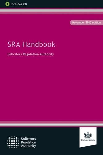 SRA Handbook: Solicitors Regulation Authority: 9781784460419: Amazon ...