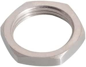 304 Stainless Steel Hex Lock Nut Pipe Fitting Connector(M32x1.5 ...