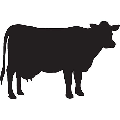 Amazon.com - Dairy Cow Bovine - Vinyl Decal Sticker - 5.75" x 3.75" - Black