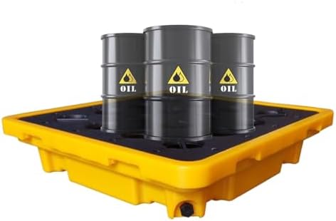 Large Capacity Oil Tank Spill Tray: Spill Proof Containment Platform ...
