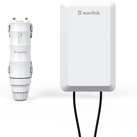 Amazon.com: WAVLINK AC600 Outdoor Weatherproof Wi-Fi Range Extender ...
