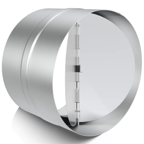 Snapklik.com : 4 Inch Backdraft Damper, HG POWER One-Way Duct Damper ...