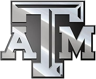 Amazon.com: Texas A&M Metal Auto Emblem (Texas Flag Logo) : Sports ...