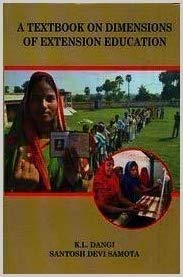 A Textbook On Dimensions Of Extension Education : Amazon.in: Books