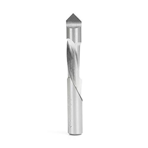 Amana Tool - HSS11005 HSS Panel Pilot 1/2 Dia x 1" 2 Shank Spiral ...
