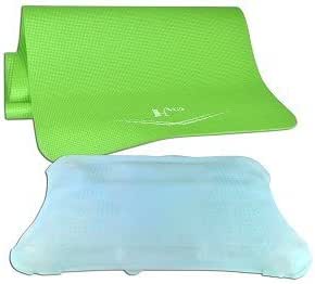 Amazon.com: Deluxe Kit for Nintendo Wii Fit w/Yoga Mat & Silicone Cover ...