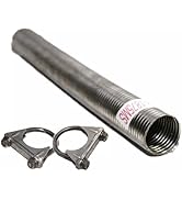 Amazon.com: TORDXICS Universal Exhaust Flex Pipe Flex Tube-72" 6 Feet ...