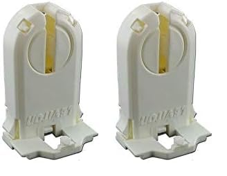 Leviton 23660-SWP Fluorescent Lampholder, T8/T12 (G13 Base) Medium Bi ...