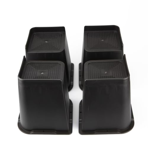 Bed Risers, Furniture Bed Risers 6 inch Heavy Duty L Shaped Table Leg ...