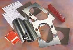 Specified Technologies FSR100 SpecSeal Ready Firestop Split Sleeve Pathway Kit Red, - Amazon.com