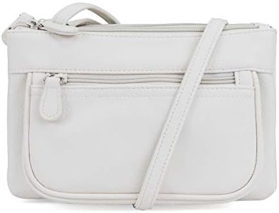 Koltov Trilogy Hunter Crossbody, White,One Size: Handbags: Amazon.com