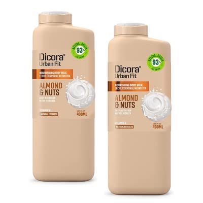 Amazon.com : Dicora Urban Fit Almonds and Walnuts Body Milk Nourishing ...