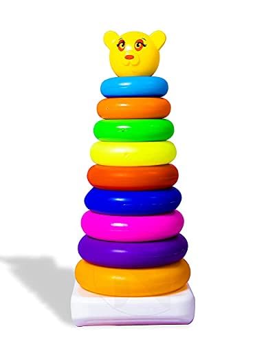 9 Pcs Stacking Rings, Learning and Educational Rings Tower Toy,Best ...