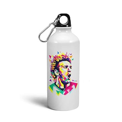 Pixeltint Graphical Messi Sipper Bottle | Messi Bottle | Football ...