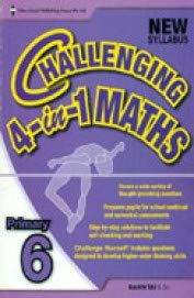 Amazon.in: Buy P 6 Challenging 4-In-1 Maths. Book Online at Low Prices ...