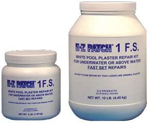 E-Z Products Patch 1 Fast Set Underwater or Above Water Pool Plaster ...
