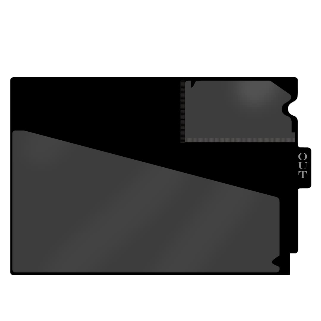 Amazon.com : Doctor Stuff - Center Tab Vinyl Outguides, Diagonal Cut ...