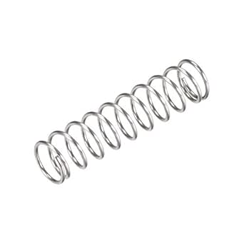 uxcell Compression Spring,304 Stainless Steel,18mm OD,1.6mm Wire Size ...