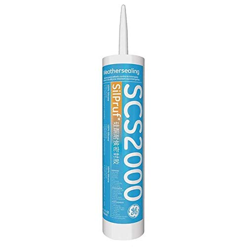 GE SilPruf SCS2000 Silicone Sealant - Aluminum: Thread Sealants: Amazon ...