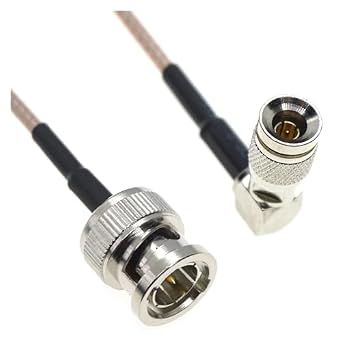 RG179 BNC Male to Mi/ni BNC DIN 1.0/2.3 CC4 Male Right Angle 75ohm ...