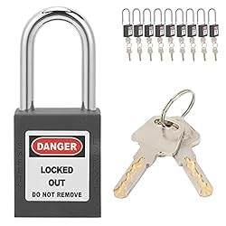 Safety Padlock, Insulation Tagout Lock Lockout Padlock for Construction ...