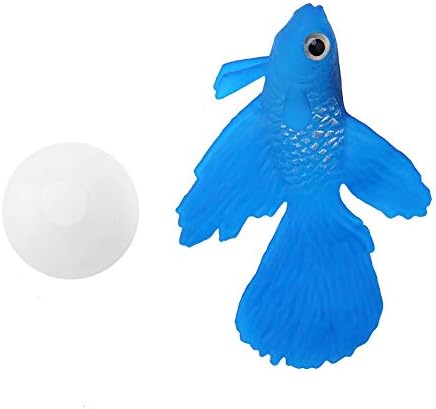 Amazon.com: Artificial Aquarium Fishes Plastic Gold Fish Moving ...