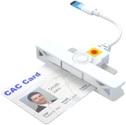 Amazon.com: Type C CAC Reader, DOD Military USB C Common Access CAC ...
