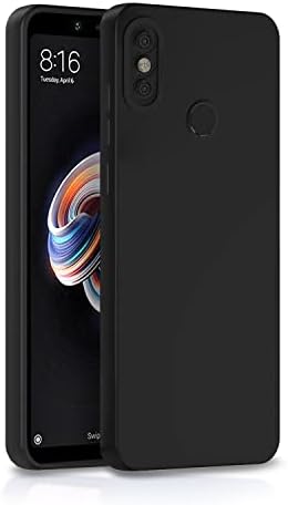 Pikkme Mi Redmi Note 5 Pro Back Cover Soft Matte Liquid Silicone TPU ...