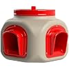 Amazon.com : OverEZ Compact Chicken Feeder - Holds 25 Pounds of Feed ...