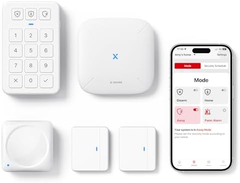 SimpliSafe Home Security System | 8 Piece Home Alarm System with Entry ...
