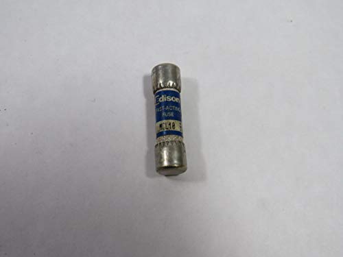 Edison MCL10 Midget Non-Rejection Fast Acting Fuse 10 Amp 600 Volt AC ...