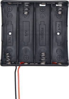 Stookin 18650-4S Battery Holder Case 18650 Series Battery Power Supply ...