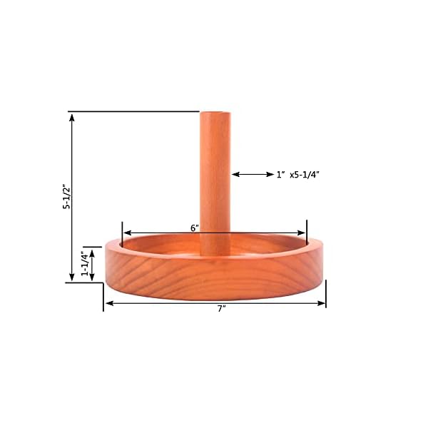 Gamesun Billiard Cone Talc Bowl Wood Cone Talc Bowl Cone Chalk Holder ...