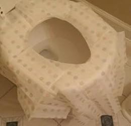 Amazon.com : PottyCover, Disposable Toilet seat Covers. (6 Pack ...