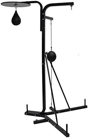 3 in 1 Boxing Punching Bag Stand - 3 Way Station + Speed Ball and ...